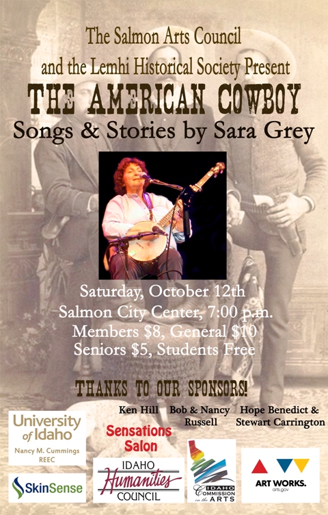 The American Cowboy, Songs and Stories by Sara Grey Performed on ...