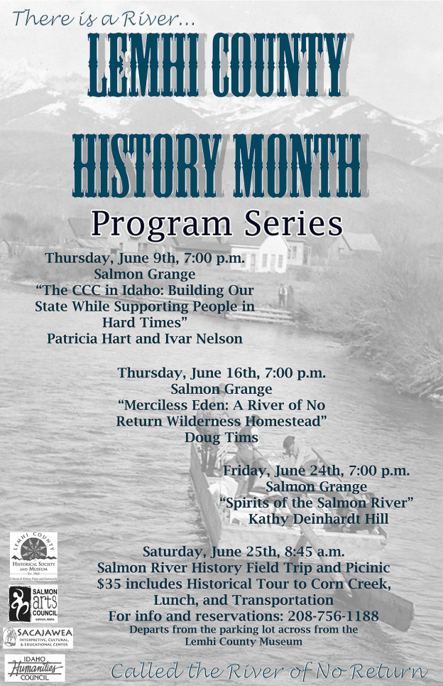 June History Month Events Poster | Lemhi County Museum