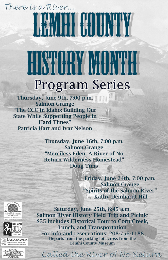 June History Month Events Poster | Lemhi County Museum